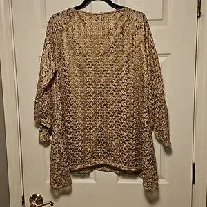 new directions | Tops | New Directions Crochet Lace Top | Poshmark